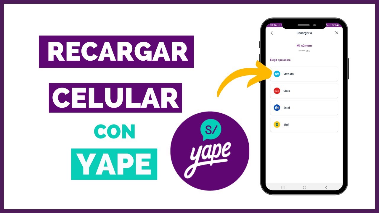 ¿Cómo recargar mi celular con Yape de manera fácil y rápida?